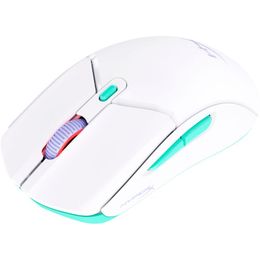 HYPERX Gaming-Maus »Pulsefire Haste 2 Core Wireless« Bluetooth Funk USB weiß Reichweite: 10m