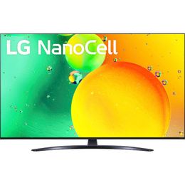 LG LED-Fernseher »55NANO766QA« 139 cm/55 ′′ Smart-TV schwarz Unterstützt HGiG für überzeugende HDR-Darstellung