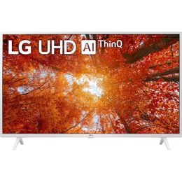 LG LED-Fernseher »43UQ76909LE« 108 cm/43 ′′ Smart-TV weiß α5 Gen5 AI Processor 4K mit AI Sound
