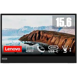 Lenovo Portabler Monitor »L15(A21156FX0)« 40 cm/16 ′′ 1920 x 1080 px Full HD 14 Reaktionszeit 60 Hz grau