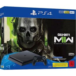 Playstation 4 Konsolen-Set »Call of Duty Modern Warfare II-Bundle« 500 GB schwarz Außerdem erwartet dich ein ganzes Universum mit Spielen für...