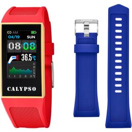 Calypso Watches Smartwatch »K8502/3« (2, 9 cm / 1, 14 ′′) Proprietär blau Sportive Smartwatch für Damen & Herren