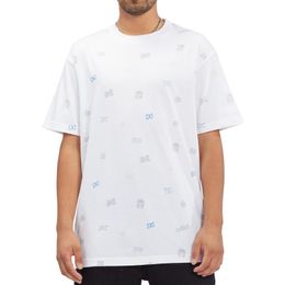 DC Shoes T-Shirt »Wild Style« White Ditzy Multi L L Stoff: Baumwoll-Jersey [220 g/m2]