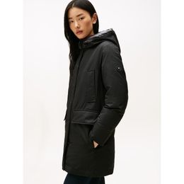 Tommy Hilfiger Wintermantel »PADDED NYLON REG PARKA« Black XL (42) XL (42) Warm gefütterter Parka von Tommy Hilfiger Womanswear