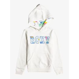 Roxy Kapuzensweatshirt »Hope You Know« weiß 6(115-120cm) 6(115-120cm) Stoff: Baumwoll-Polyester-Mischgewebe [280...