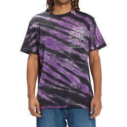 DC Shoes T-Shirt »DC x Black Sabbath« Black/ Purple Tie Dye XL XL Stoff: Baumwollstoff [200 g/m2]