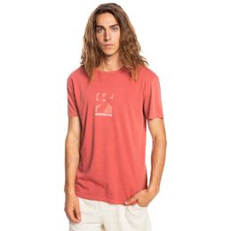 Quiksilver T-Shirt »Big Island« Burnt Ochre XXL XXL Ärmel: kurzärmlig