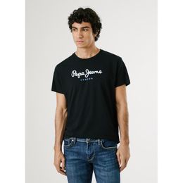 Pepe Jeans Rundhalsshirt »EGGO« schwarz XXL (58/60) XXL (58/60) Kurzarmshirt von Pepe Jeans