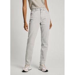 Pepe Jeans Damen High-waist-Jeans &raquo;TAPERED JEANS HW&laquo; grau 26, L&auml;nge 32