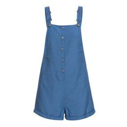 Roxy Overall »Back To Goodbye« Bijou Blue M M Stoff: Leichtes Mischgewebe aus Viskose,...