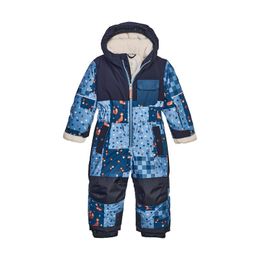 FIRST INSTINCT BY Killtec Overall »FISW 45 MNS ONPC« Wind- und wasserdichter Skioverall mit fröhlichem Print u. Teddyfleece navy 86/92 86/92...