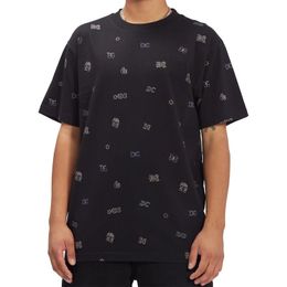 DC Shoes T-Shirt »Wild Style« Black Ditzy Multi XS XS Stoff: Baumwoll-Jersey [220 g/m2]