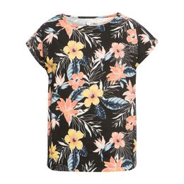 Roxy T-Shirt »African Sunset« Anthracite Rg Tropical Breeze 4(101-108cm) 4(101-108cm) Stoff: Baumwolljersey [140 g / m2]