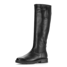 Gabor Stiefel »FLORENZ«, Blockabsatz, Langschaftstiefel in Komfortweite G (= weit) schwarz 35 35 Langschaftstiefel mit Innenreißerschluss und...