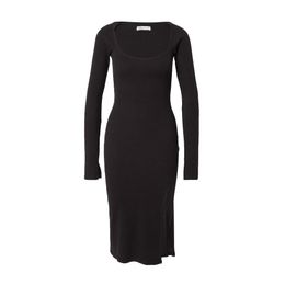Hollister Kleid Damen Größe 42 schwarz Winterkleid
