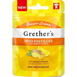 HAGER PHARMA Grethers Ginger Lemon zuckerfrei Past.Mini Beutel 30 g
