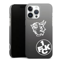 DeinDesign iPhone 14 Pro Max Handy Premium Case Smartphone Handyh&uuml;lle Schutzh&uuml;lle matt Logo 1. Fck 1. Fc Kaiserslautern Premium Case