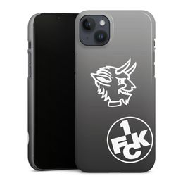 DeinDesign iPhone 14 Plus Handy Premium Case Smartphone Handyh&uuml;lle Schutzh&uuml;lle gl&auml;nzend Logo 1. Fck 1. Fc Kaiserslautern Premium Case
