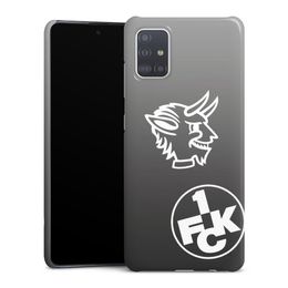 DeinDesign Galaxy A51 Handy Premium Case Smartphone Handyh&uuml;lle Schutzh&uuml;lle gl&auml;nzend Logo 1. Fck 1. Fc Kaiserslautern Premium Case