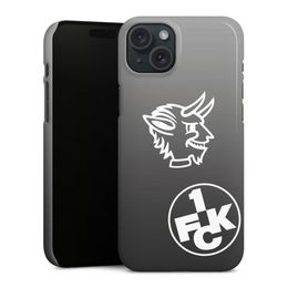 DeinDesign iPhone 15 Plus Handy Premium Case Smartphone Handyh&uuml;lle Schutzh&uuml;lle gl&auml;nzend Logo 1. Fck 1. Fc Kaiserslautern Premium Case