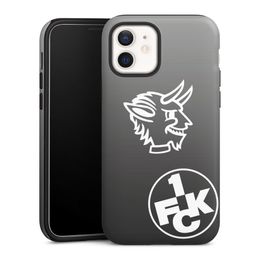 DeinDesign iPhone 12 mini Handy Panzer Handyh&uuml;lle robuste Outdoor H&uuml;lle Schutzh&uuml;lle matt Logo 1. Fck 1. Fc Kaiserslautern Tough Case