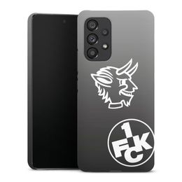 DeinDesign Galaxy A53 5G Handy Premium Case Smartphone Handyh&uuml;lle Schutzh&uuml;lle matt 1. Fc Kaiserslautern Logo 1. Fck Premium Case
