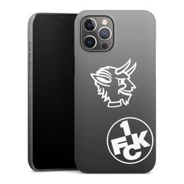 DeinDesign iPhone 12 Pro Max Handy Premium Case Smartphone Handyh&uuml;lle Schutzh&uuml;lle matt Logo 1. Fck 1. Fc Kaiserslautern Premium Case