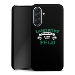 DeinDesign Galaxy A56 5G Handy Premium Case Smartphone Handyh&uuml;lle Schutzh&uuml;lle matt Farmer Wisdom Tractor Premium Case