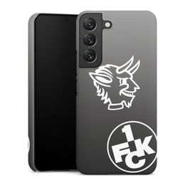 DeinDesign Galaxy S22 Handy Premium Case Smartphone Handyh&uuml;lle Schutzh&uuml;lle matt Logo 1. Fck 1. Fc Kaiserslautern Premium Case