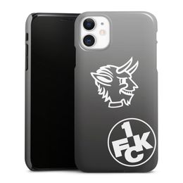 DeinDesign iPhone 11 Handy Premium Case Smartphone Handyh&uuml;lle Schutzh&uuml;lle gl&auml;nzend 1. Fc Kaiserslautern Logo 1. Fck Premium Case