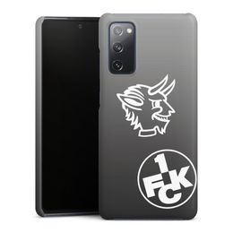 DeinDesign Galaxy S20 FE 5G Handy Premium Case Smartphone Handyh&uuml;lle Schutzh&uuml;lle matt Logo 1. Fck 1. Fc Kaiserslautern Premium Case