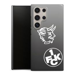 DeinDesign Galaxy S24 Ultra Handy Premium Case Smartphone Handyh&uuml;lle Schutzh&uuml;lle gl&auml;nzend Logo 1. Fck 1. Fc Kaiserslautern Premium Case