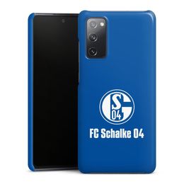 DeinDesign Galaxy S20 FE Handy Premium Case Smartphone Handyh&uuml;lle Schutzh&uuml;lle gl&auml;nzend Official Licensed Product Logo Fc Schalke 04 Premium Case