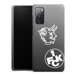 DeinDesign Galaxy S20 FE Handy Premium Case Smartphone Handyh&uuml;lle Schutzh&uuml;lle gl&auml;nzend 1. Fc Kaiserslautern Logo 1. Fck Premium Case