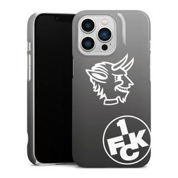DeinDesign iPhone 13 Pro Handy Premium Case Smartphone Handyh&uuml;lle Schutzh&uuml;lle gl&auml;nzend Logo 1. Fck 1. Fc Kaiserslautern Premium Case