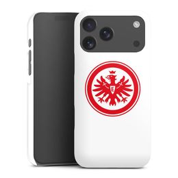 DeinDesign iPhone 17 Pro Max Handy Premium Case Smartphone Handyh&uuml;lle Schutzh&uuml;lle gl&auml;nzend Official Licensed Product Sge Eintracht Frankfurt Premium Case