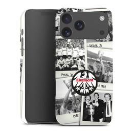 DeinDesign iPhone 17 Pro Max Handy Premium Case Smartphone Handyh&uuml;lle Schutzh&uuml;lle gl&auml;nzend Retro Official Licensed Product Eintracht Frankfurt Premium Case