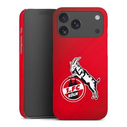 DeinDesign iPhone 17 Pro Max Handy Premium Case Smartphone Handyh&uuml;lle Schutzh&uuml;lle gl&auml;nzend 1. Fc K&ouml;ln Effzeh Official Licensed Product Premium Case