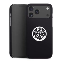 DeinDesign iPhone 17 Pro Max Handy Premium Case Smartphone Handyh&uuml;lle Schutzh&uuml;lle gl&auml;nzend Logo Eintracht Frankfurt Eagle Premium Case