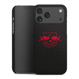 DeinDesign iPhone 17 Pro Max Handy Premium Case Smartphone Handyh&uuml;lle Schutzh&uuml;lle gl&auml;nzend Rb Leipzig Official Licensed Product Carbon Premium Case