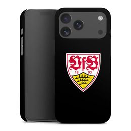 DeinDesign iPhone 17 Pro Max Handy Premium Case Smartphone Handyh&uuml;lle Schutzh&uuml;lle gl&auml;nzend Vfb Stuttgart Coat Of Arms Official Licensed Product Premium Case