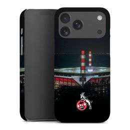 DeinDesign iPhone 17 Pro Max Handy Premium Case Smartphone Handyh&uuml;lle Schutzh&uuml;lle gl&auml;nzend Stadium 1. Fc K&ouml;ln Official Licensed Product Premium Case