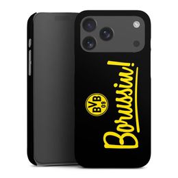 DeinDesign iPhone 17 Pro Max Handy Premium Case Smartphone Handyh&uuml;lle Schutzh&uuml;lle gl&auml;nzend Borussia Dortmund Bvb Soccer Premium Case