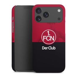 DeinDesign iPhone 17 Pro Max Handy Premium Case Smartphone Handyh&uuml;lle Schutzh&uuml;lle gl&auml;nzend Official Licensed Product Der Club 1. Fc N&uuml;rnberg Premium Case