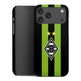 DeinDesign iPhone 17 Pro Max Handy Premium Case Smartphone Handyh&uuml;lle Schutzh&uuml;lle gl&auml;nzend Stripes Borussia M&ouml;nchengladbach Gladbach Premium Case