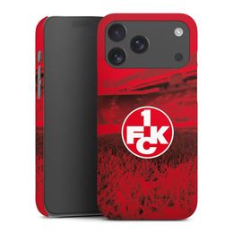 DeinDesign iPhone 17 Pro Max Handy Premium Case Smartphone Handyh&uuml;lle Schutzh&uuml;lle gl&auml;nzend 1. Fck 1. Fc Kaiserslautern Official Licensed Product Premium Case