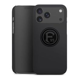 DeinDesign iPhone 17 Pro Max Handy Premium Case Smartphone Handyh&uuml;lle Schutzh&uuml;lle gl&auml;nzend F95 Fortuna D&uuml;sseldorf Logo Premium Case