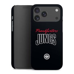 DeinDesign iPhone 17 Pro Max Handy Premium Case Smartphone Handyh&uuml;lle Schutzh&uuml;lle gl&auml;nzend Eintracht Frankfurt Sge Official Licensed Product Premium Case