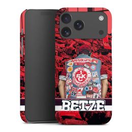 DeinDesign iPhone 17 Pro Max Handy Premium Case Smartphone Handyh&uuml;lle Schutzh&uuml;lle gl&auml;nzend Official Licensed Product 1. Fc Kaiserslautern 1. Fck Premium Case