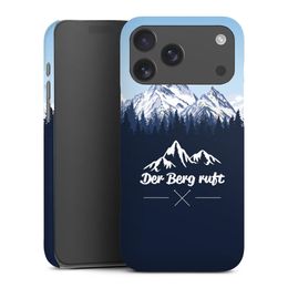 DeinDesign iPhone 17 Pro Max Handy Premium Case Smartphone Handyh&uuml;lle Schutzh&uuml;lle gl&auml;nzend Wanderlust Sky Mountain Premium Case